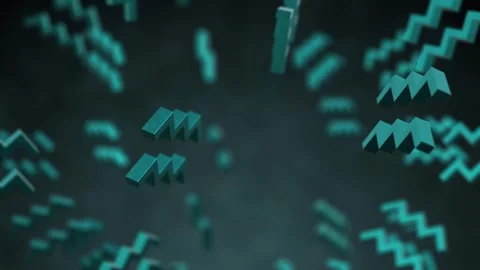 Rotating Aquarius Symbol Animation Backg... | Stock Video | Pond5