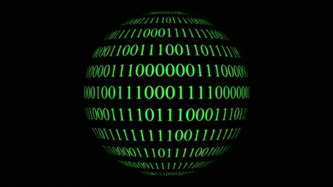 Animated Binary Numbers Stock Footage ~ Royalty Free Stock Videos | Pond5