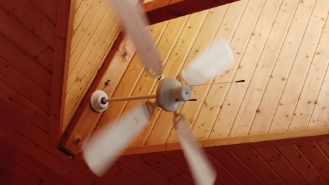 Rotating Ceiling Fan Stock Footage ~ Royalty Free Stock Videos | Pond5