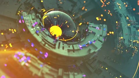 Circle Rotating Animation Stock Video Footage | Royalty Free Circle ...