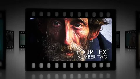 After Effects Template: Rotating Film Frames #233552233