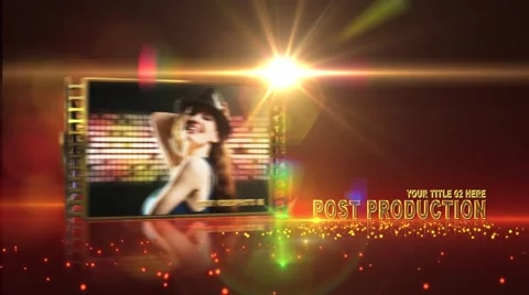 Rotating Film Strips Cubes ~ After Effects #58146888