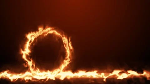 rotating firestorm effect green screen b... | Stock Video | Pond5