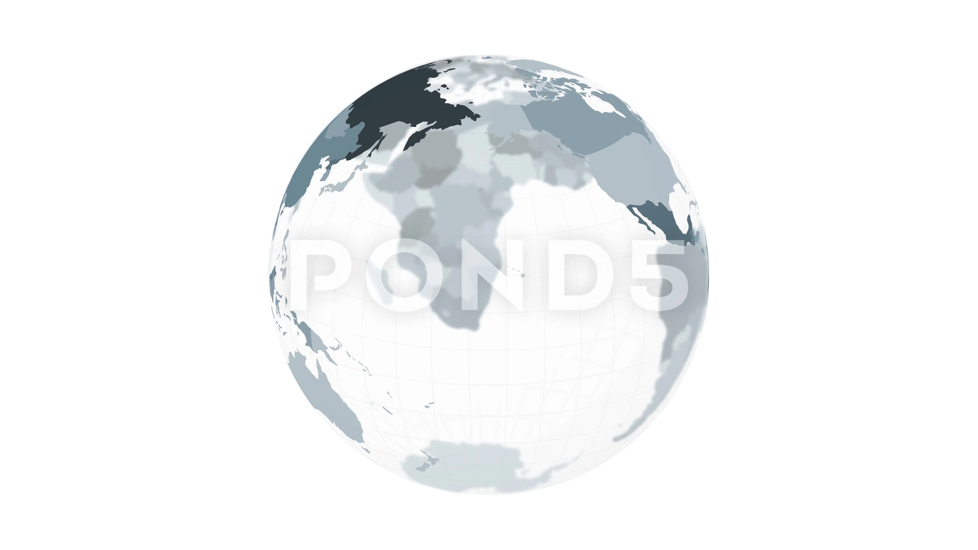 Transparent Globe Picture White Background