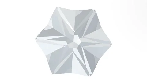 Rotating hexagonal diamond surface backg... | Stock Video | Pond5