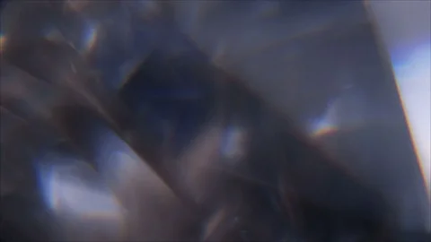 rotating ice crystal visual effect | Stock Video | Pond5