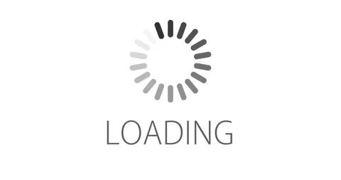 rotating loading and download indicator | Stock Video | Pond5
