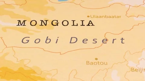 Gobi Map Desert Gobi Desert Mongolia | Travel To Gobi | Top Travel