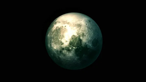 The Moon Isolated Stock Footage ~ Royalty Free Stock Videos | Pond5