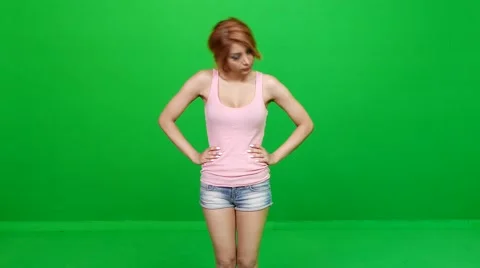 Rotating Neck Muscles on Green Screen | Stock Video | Pond5