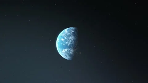 Planet Earth Zoom Out Stock Video Footage | Royalty Free Planet Earth ...