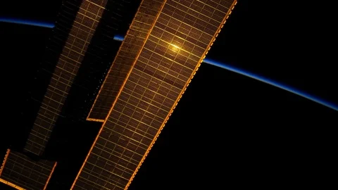 Rotating Planet Earth, as seen from the ... | Stock Video | Pond5