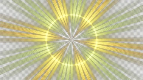 rotating rays on transparent background,... | Stock Video | Pond5