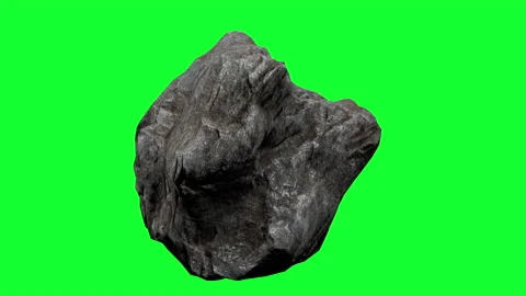 Rotating stone on green screen - animati... | Stock Video | Pond5