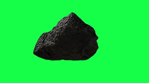 Rotating stone on green screen - animati... | Stock Video | Pond5