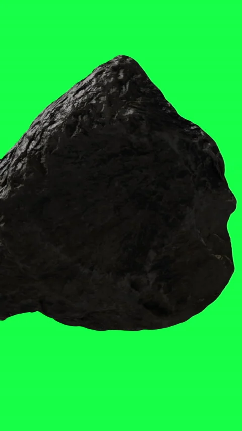 Rotating stone on green screen - vertica... | Stock Video | Pond5