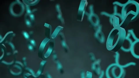 Rotating Taurus Symbol Animation Backgro... | Stock Video | Pond5