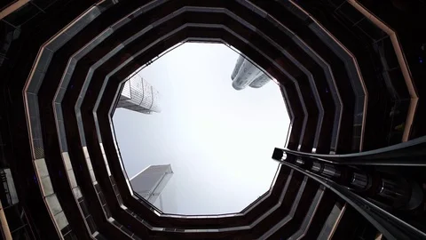 Rotating view of the interior of the Ves... | Stock Video | Pond5