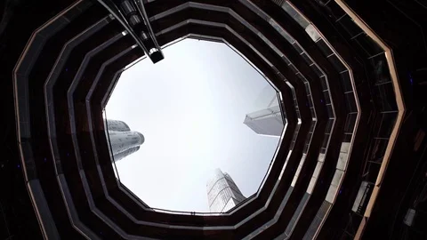 Rotating view of the interior of the Ves... | Stock Video | Pond5