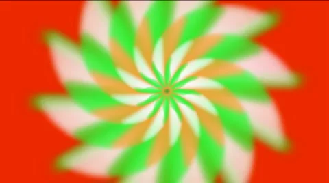 rotation light rays flower space windwil... | Stock Video | Pond5