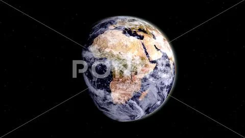Rotation planet. Earth globe. World map design. Global sphere planet ...