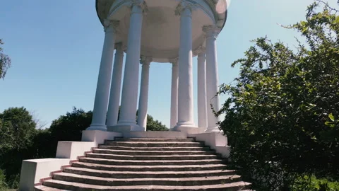 Rotunda. Architectural round constructio... | Stock Video | Pond5