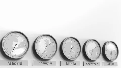 Time Zones Stock Video Footage | Royalty Free Time Zones Videos | Pond5