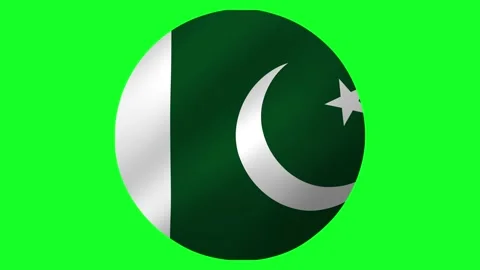 Round Flag of Pakistan, pakistani 4k Fla... | Stock Video | Pond5