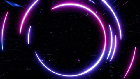 Round light rays frame and noise effect ... | Stock Video | Pond5