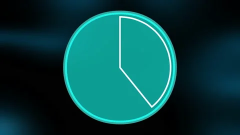 Round progress bar with loading animatio... | Stock Video | Pond5