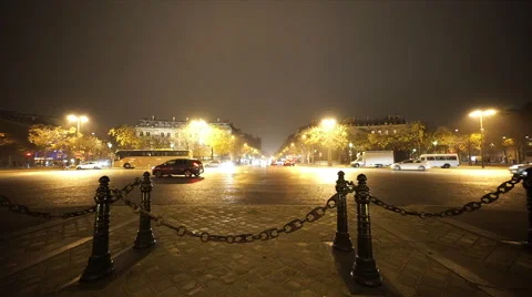 Arc De Triomphe Roundabout Stock Footage ~ Royalty Free Stock Videos ...