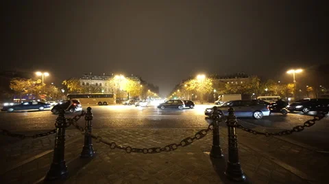 Arc De Triomphe Roundabout Stock Videos – Royalty-Free HD & 4K Videos ...