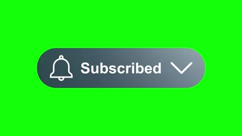 Rounded Corner Youtube Subscribe Button ... | Stock Video | Pond5