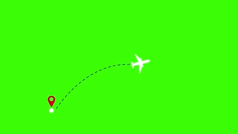 Animated Route Maps Stock Videos – Royalty-Free HD & 4K Videos