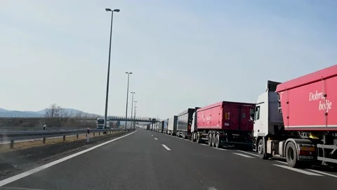 Cross Border Truck Stock Videos – Royalty-Free HD & 4K Videos