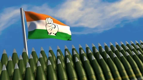 Rows of ammunition in front of Indian Na... | Stock Video | Pond5