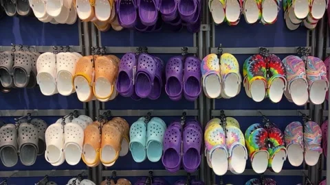 Crocs Sandals Stock Video Footage | Royalty Free Crocs Sandals Videos ...