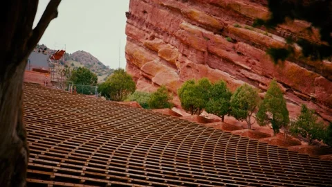 Red Rocks Amphitheater Stock Footage ~ Royalty Free Stock Videos | Pond5