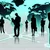 3D People on Outdoor Seating with Green ... | Stock Video | Pond5