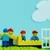 Lego Bricks Toys Falling on Green screen... | Stock Video | Pond5