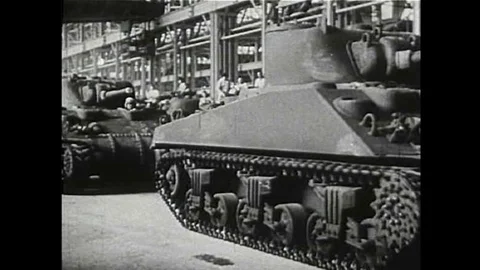 A rubber factory works to crank out tire... | Stock Video | Pond5