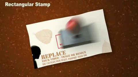 After Effects Template ~ AE: Rubber stamp #65304937 | Pond5