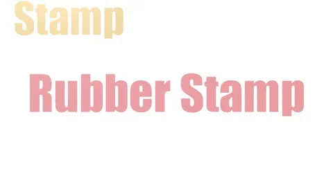 Animated Rubber Stamp Stock Video Footage | Royalty Free Animated ...