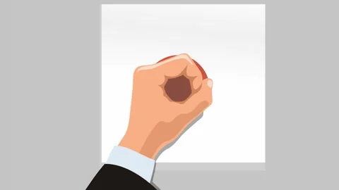 Rubber Stamp Effect on Green Screen Back... | Stock Video | Pond5