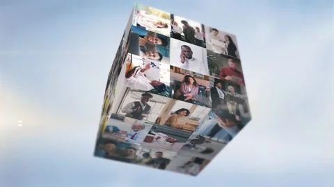 Rubiks Cube Multi Video Corporate Logo for After Effects ~ After ...