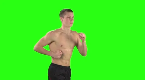 Running Man Green Screen Stock Footage ~ Royalty Free Stock Videos | Pond5
