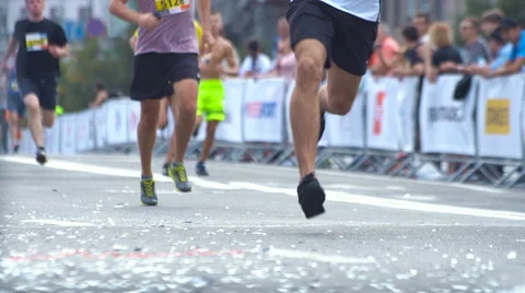 Marathon Finish Line Stock Footage ~ Royalty Free Stock Videos | Pond5