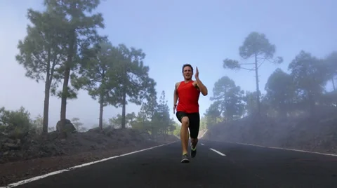 Man Running Stock Footage ~ Royalty Free Stock Videos | Pond5