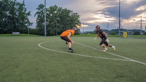 Running towards a member of the opposite... | Stock Video | Pond5