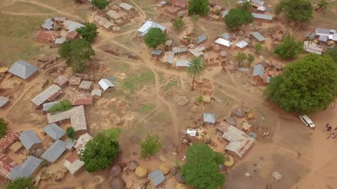 Rural farming village in Nigeria, West A... | Stock Video | Pond5